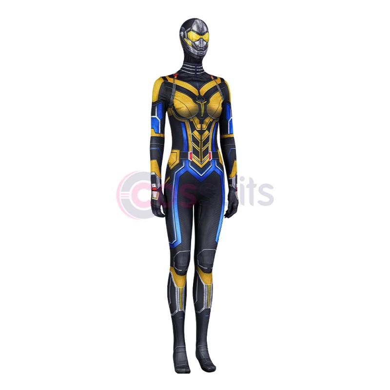 Ant-Man 3 Cosplay Costumes the Wasp Quantumania Cosplay Jumpsuits ...