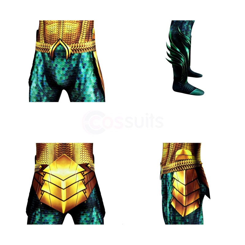Arthur Curry Cosplay Costumes The Sea King 2 Kingdom Cosplay Suit ...