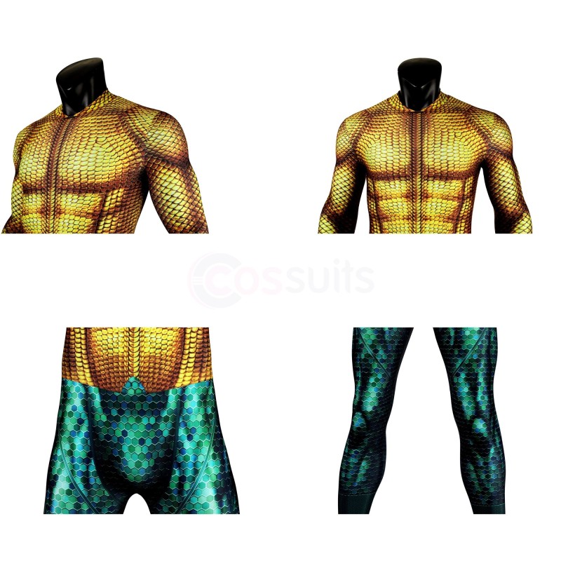 Arthur Curry Cosplay Costumes The Sea King 2 Kingdom Cosplay Suit ...
