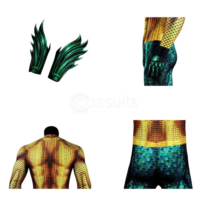 Arthur Curry Cosplay Costumes The Sea King 2 Kingdom Cosplay Suit ...