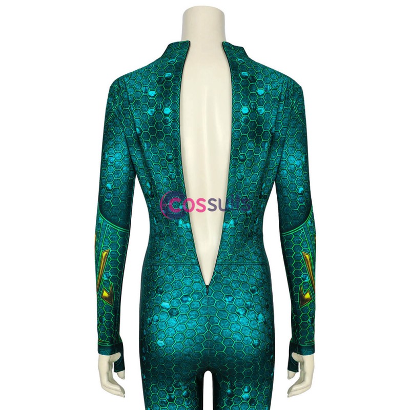 Mera Cosplay Costume Mera Cosplay Jumpsuit - CosSuits