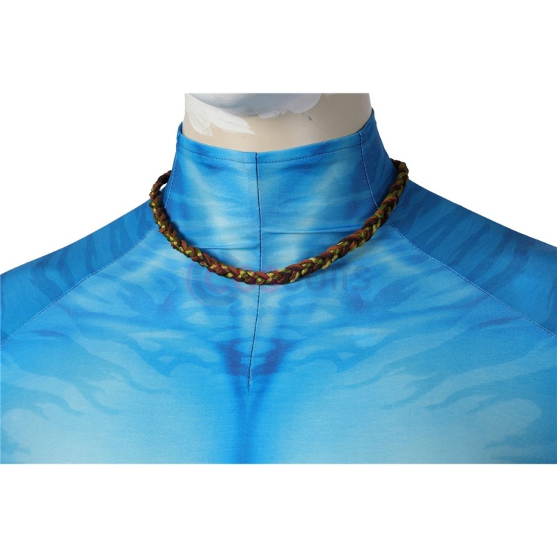 Avatar 2 The Way of Water Jake Sully Cosplay Suit Jumpsuit - CosSuits