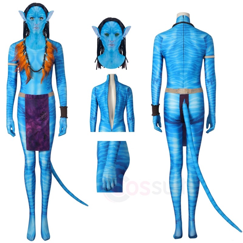 Avatar 2 The Way of Water Neytiri Cosplay Costumes Halloween Jumpsuit ...