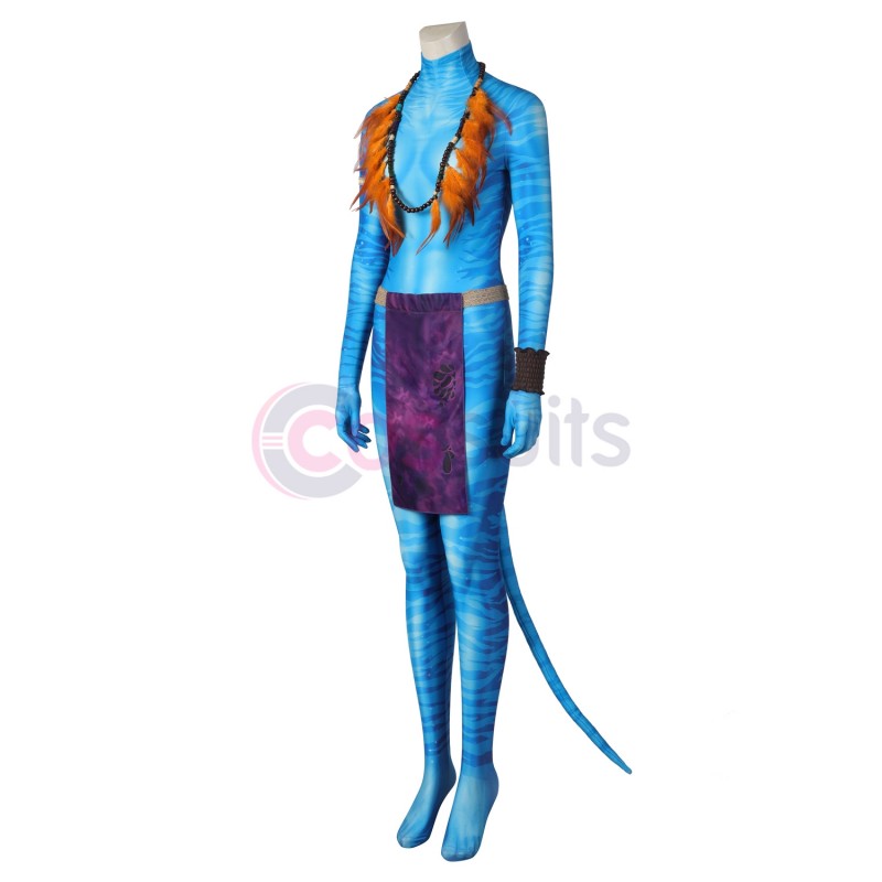 Avatar 2 The Way of Water Neytiri Cosplay Costumes Halloween Jumpsuit ...