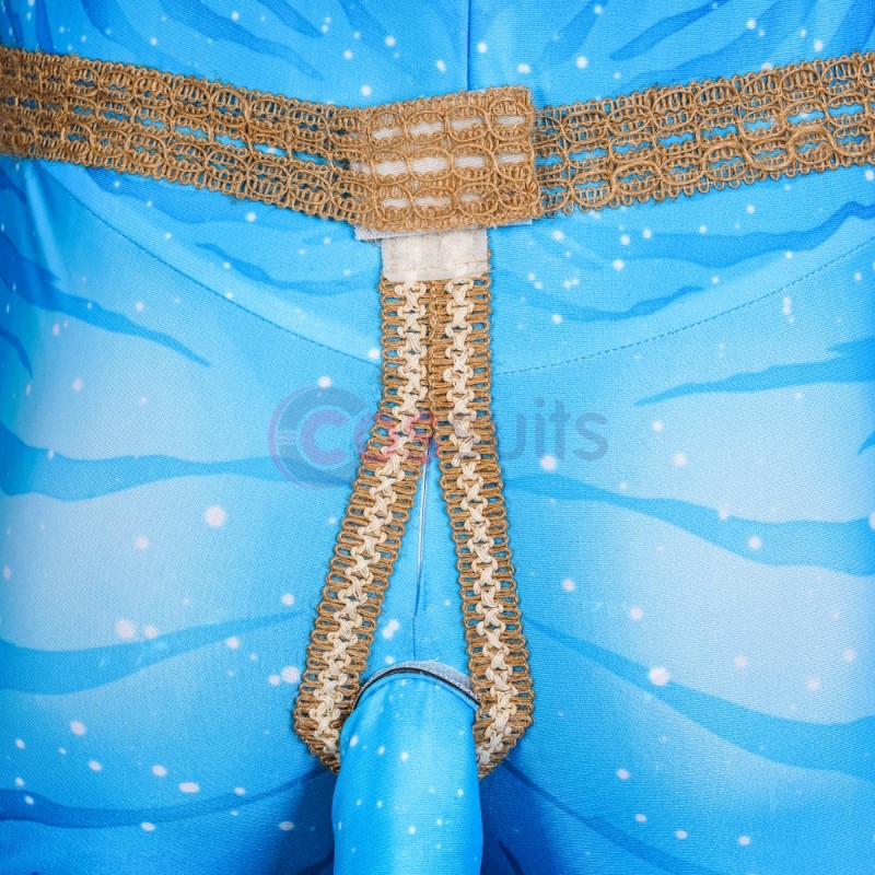 Avatar 2 Cosplay Costumes Jake Sully Blue Cosplay Suits - CosSuits