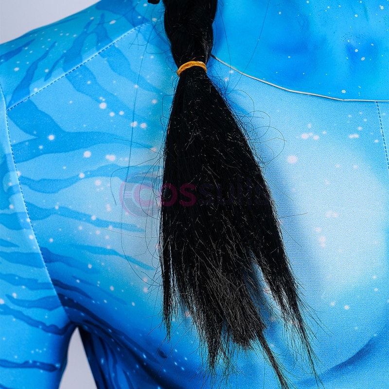 Avatar 2 Cosplay Costumes Jake Sully Blue Cosplay Suits - CosSuits