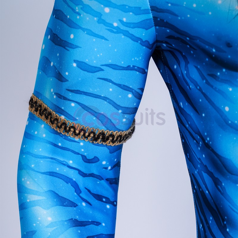 Avatar 2 Cosplay Costumes Jake Sully Blue Cosplay Suits - CosSuits