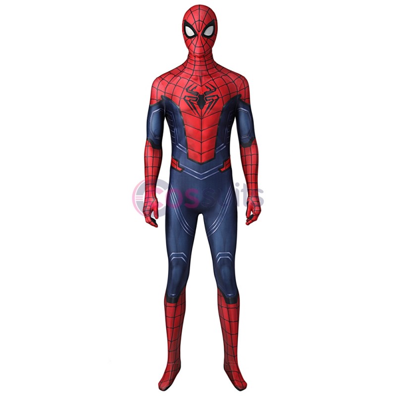 Avengers Spider-Man Cosplay Costume Spider-Man Spandex Printed Suit ...