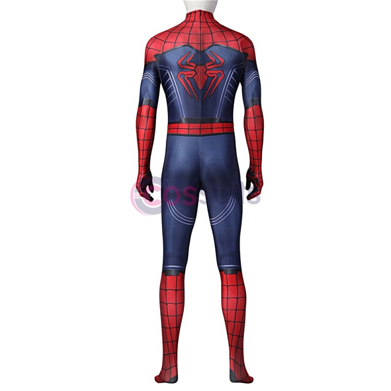 Avengers Spider-Man Cosplay Costume Spider-Man Spandex Printed Suit ...