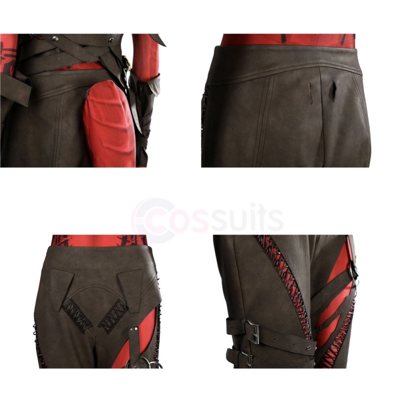 Karlach Cosplay Costumes Baldur's Gate 3 Cosplay Suits - CosSuits