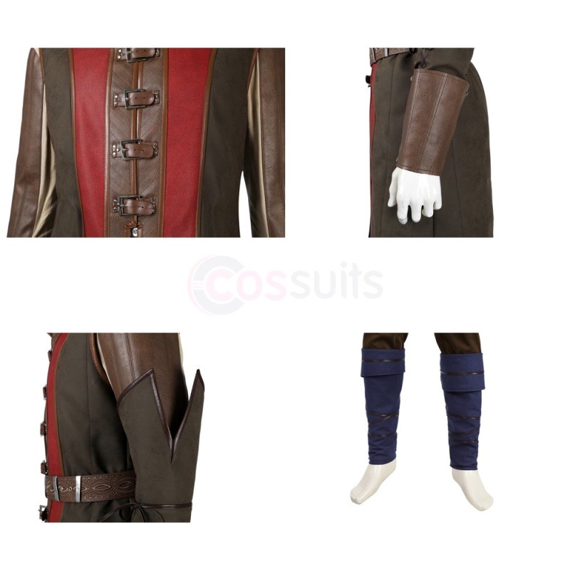 Baldur's Gate 3 Cosplay Costume Wyll Cosplay Suit - CosSuits