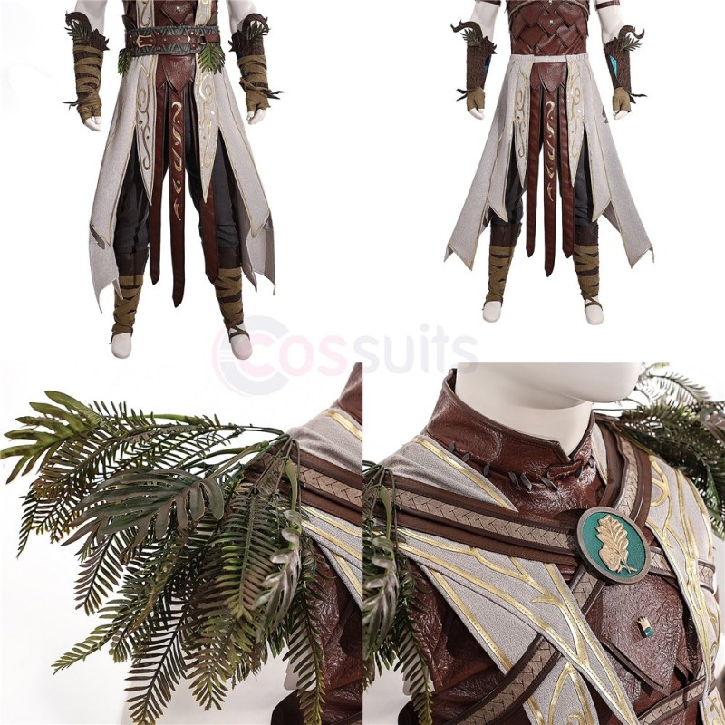 Baldurs Gate 3 Cosplay Costume Halsin Cosplay Suit - CosSuits