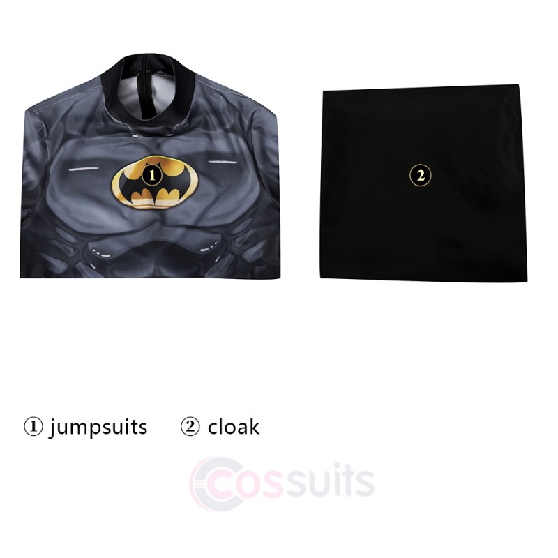 The Animated Series S1 Bruce Wayne Cosplay Costume Bruce Wayne Jumpsuit ...