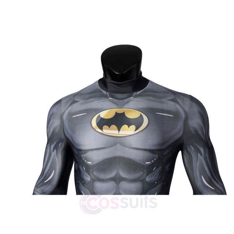 The Animated Series S1 Bruce Wayne Cosplay Costume Bruce Wayne Jumpsuit ...