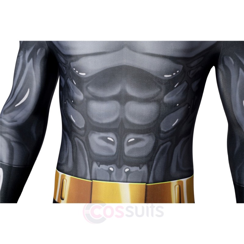 The Animated Series S1 Bruce Wayne Cosplay Costume Bruce Wayne Jumpsuit ...