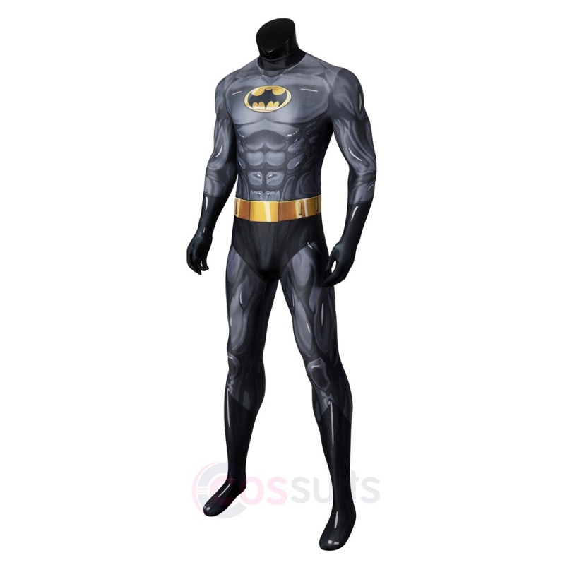 The Animated Series S1 Bruce Wayne Cosplay Costume Bruce Wayne Jumpsuit ...