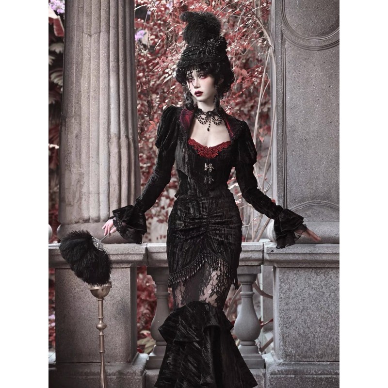 Witchcraft Gothic Knit Cardigan - CosSuits