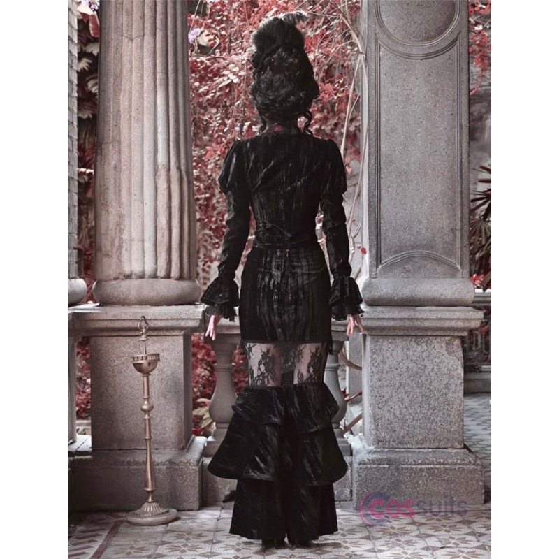 Witchcraft Gothic Knit Cardigan - CosSuits