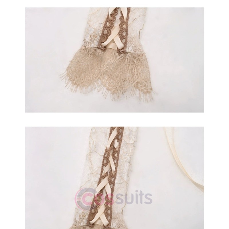 Blood Supply Lace Adjustable Hand Sleeve Covers - CosSuits