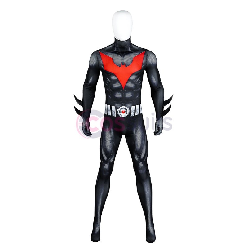 Terry McGinnis Cosplay Costumes Beyond Bruce Wayne Cotton Jumpsuit ...