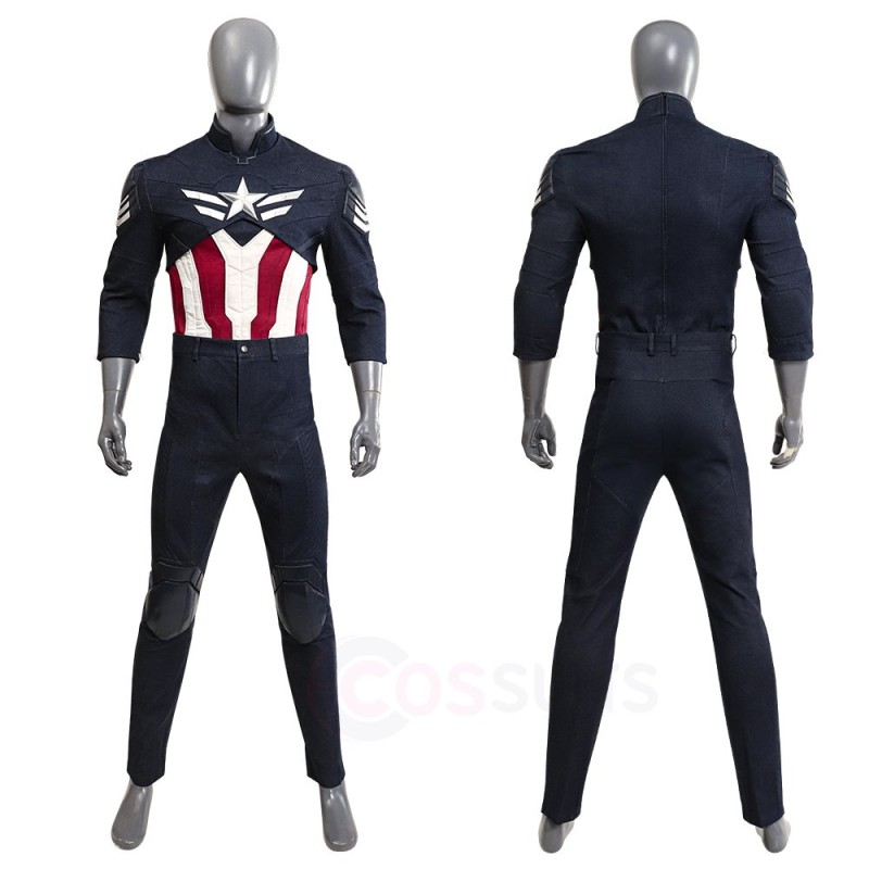Sam Wilson Captain America Brave New World Cosplay Costumes - CosSuits
