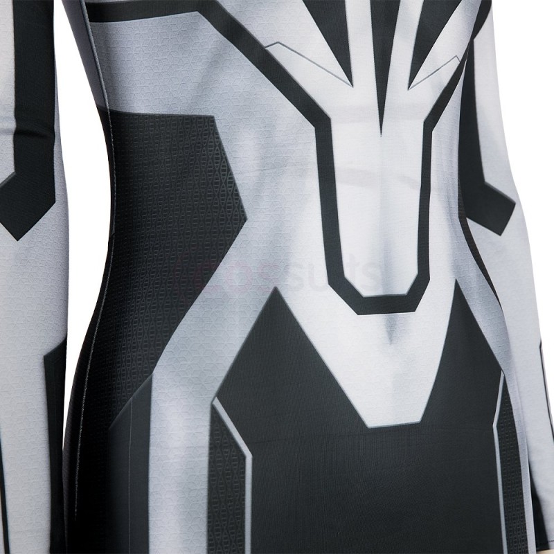 Captain Marvel Cosplay Costume Monica Rambeau Costume Jumpsuit - CosSuits