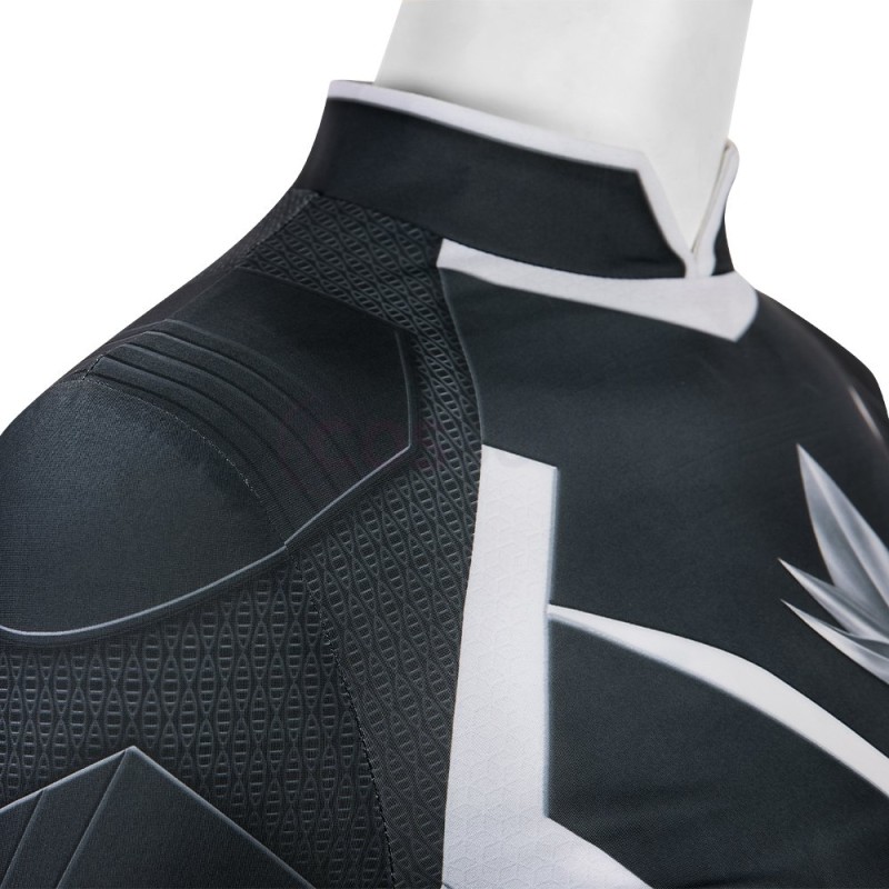 Captain Marvel Cosplay Costume Monica Rambeau Costume Jumpsuit - CosSuits