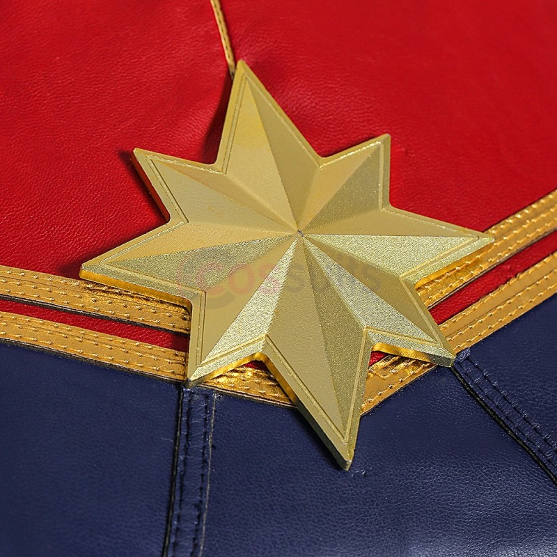 2022 New Captain Marvel Carol Danvers Blue Cosplay Costume - CosSuits
