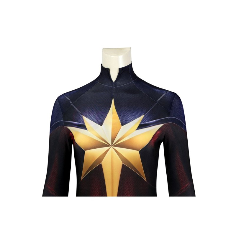 The Marvels Captain Cosplay Costumes Carol Danvers Cosplay Suit - CosSuits
