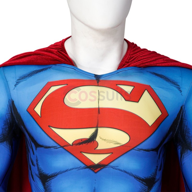 Clark Kent Cosplay Costumes Manga Edition Jumpsuits - CosSuits
