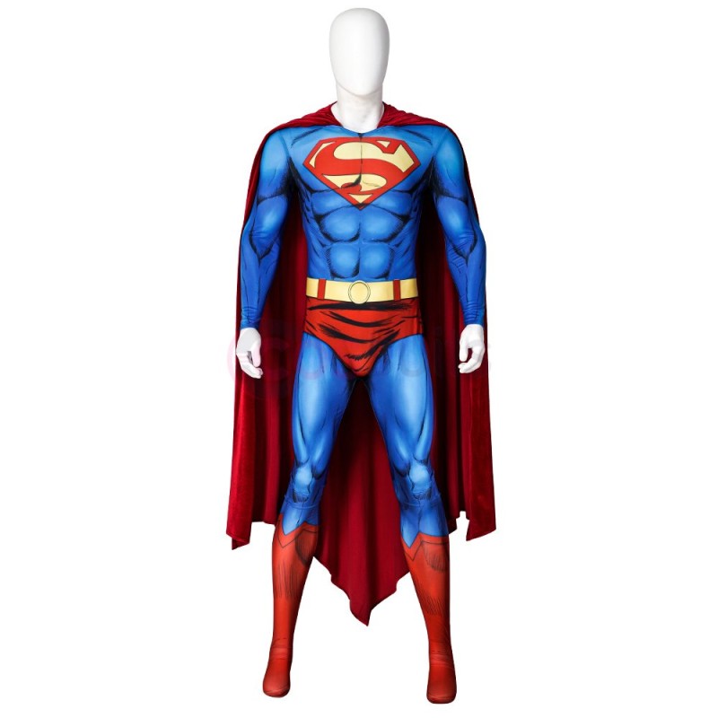 Clark Kent Cosplay Costumes Manga Edition Jumpsuits - CosSuits