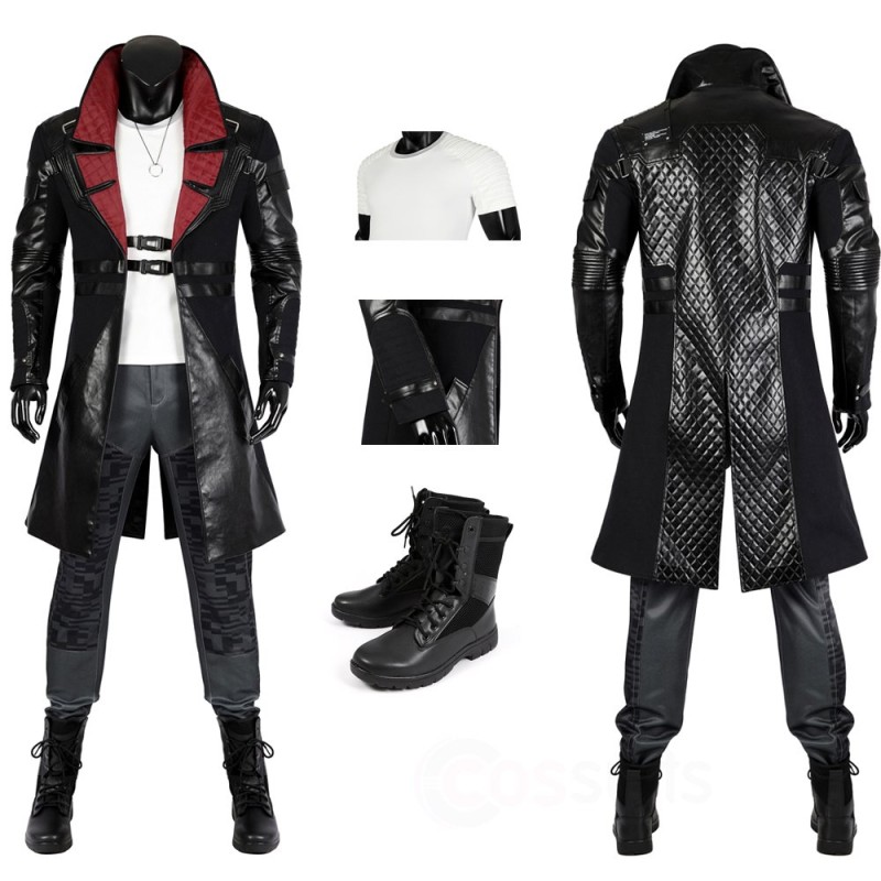 Cyberpunk 2077 Phantom Liberty Cosplay Costume Solomon Reed Cosplay ...