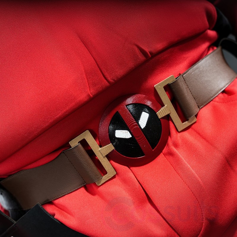 Kids Deadpool 3 Cosplay Costume Wade Winston Hoodies - CosSuits