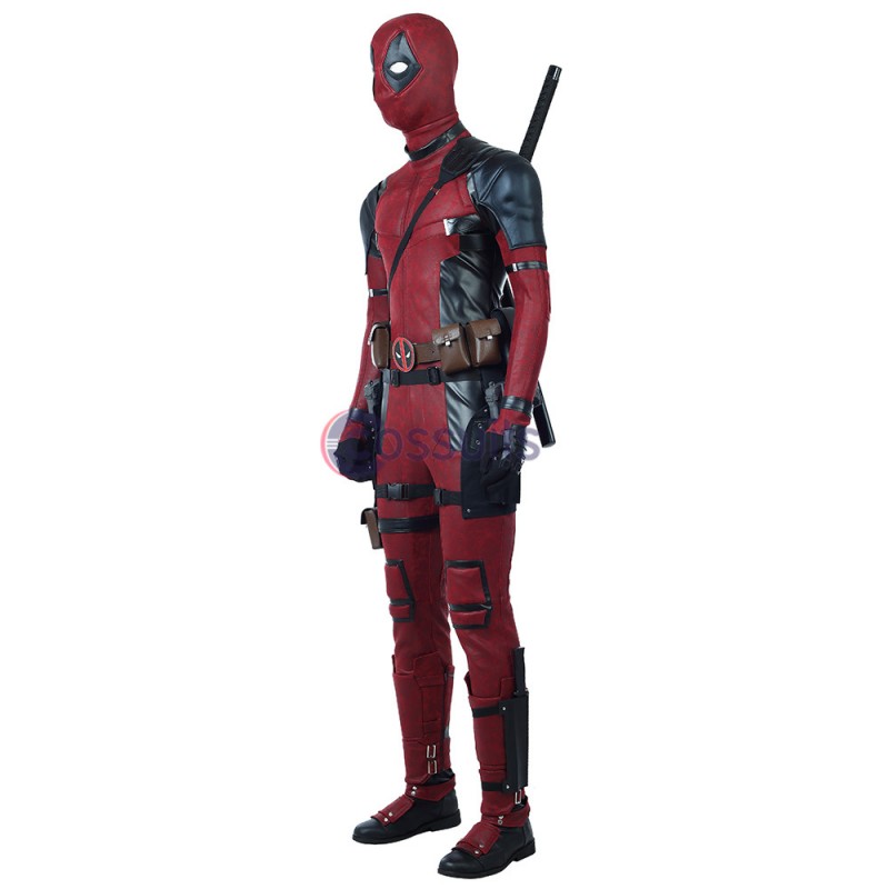 Deadpool 2 Wade Wilson Costume Cosplay Suit Full set - CosSuits