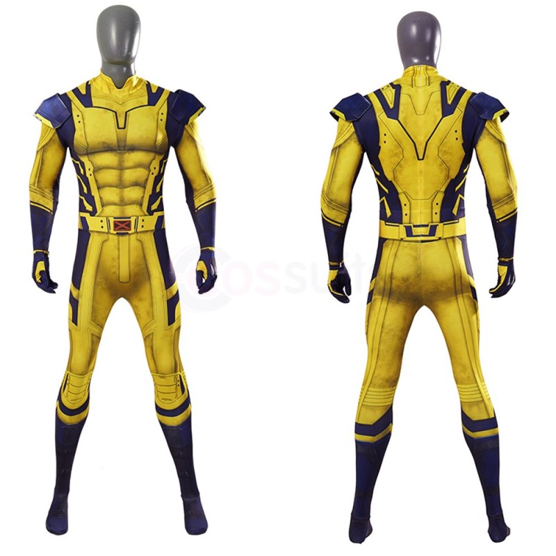 Deadpool 3 Wolverine Cosplay Costume Logan Howlett Cosplay Suit - CosSuits