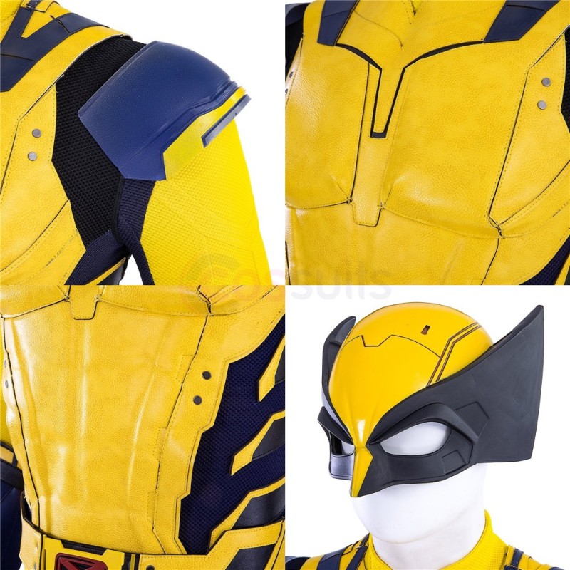 Deadpool 3 Cosplay Costumes Wolverine Cosplay Suit For Halloween - CosSuits