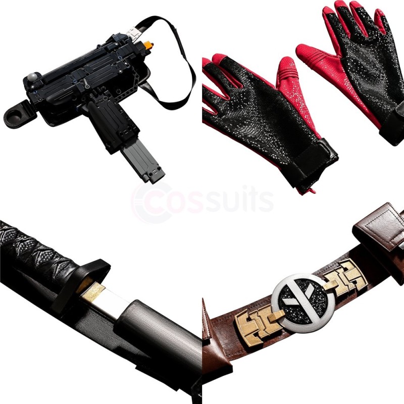 2024 Lady Deadpool Cosplay Costume Deadpool Wolverine Halloween Cosplay ...