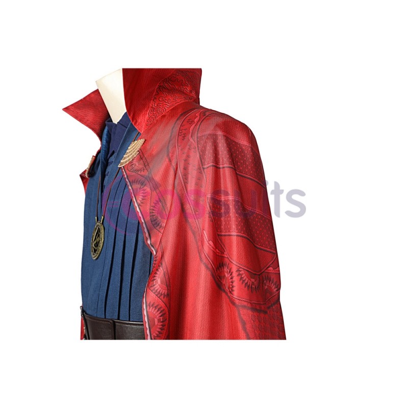 Doctor Strange Costumes Stephen Strange Blue Cosplay Suit - CosSuits