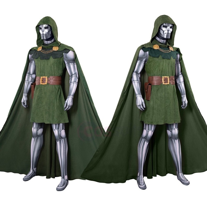 Doctor Doom Cosplay Costumes Victor Von Cosplay Jumpsuit - CosSuits