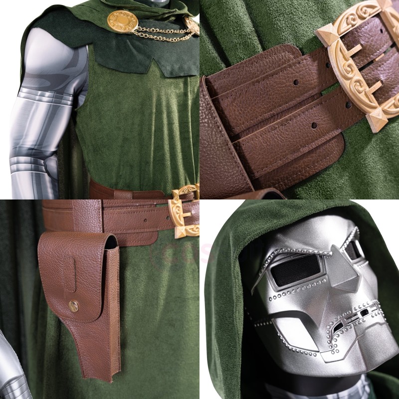 Doctor Doom Cosplay Costumes Victor Von Cosplay Jumpsuit - CosSuits