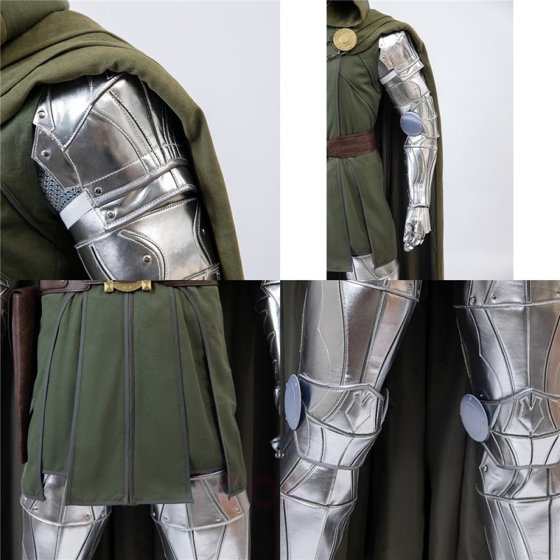 New Avengers 5 Doctor Doom Doomsday Cosplay Costume Halloween Jumpsuit ...