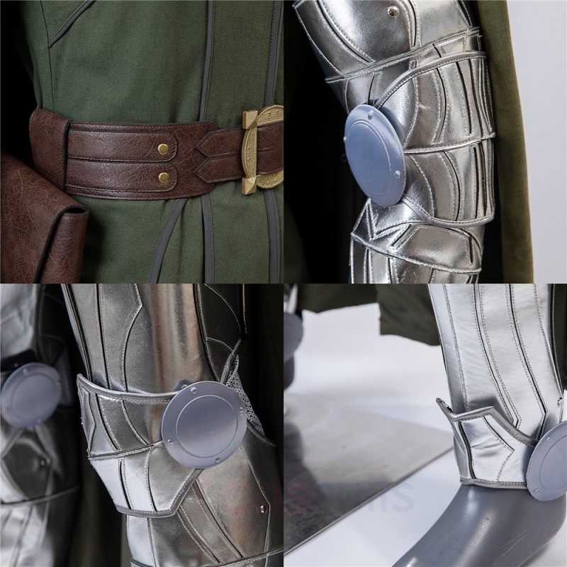 New Avengers 5 Doctor Doom Doomsday Cosplay Costume Halloween Jumpsuit ...