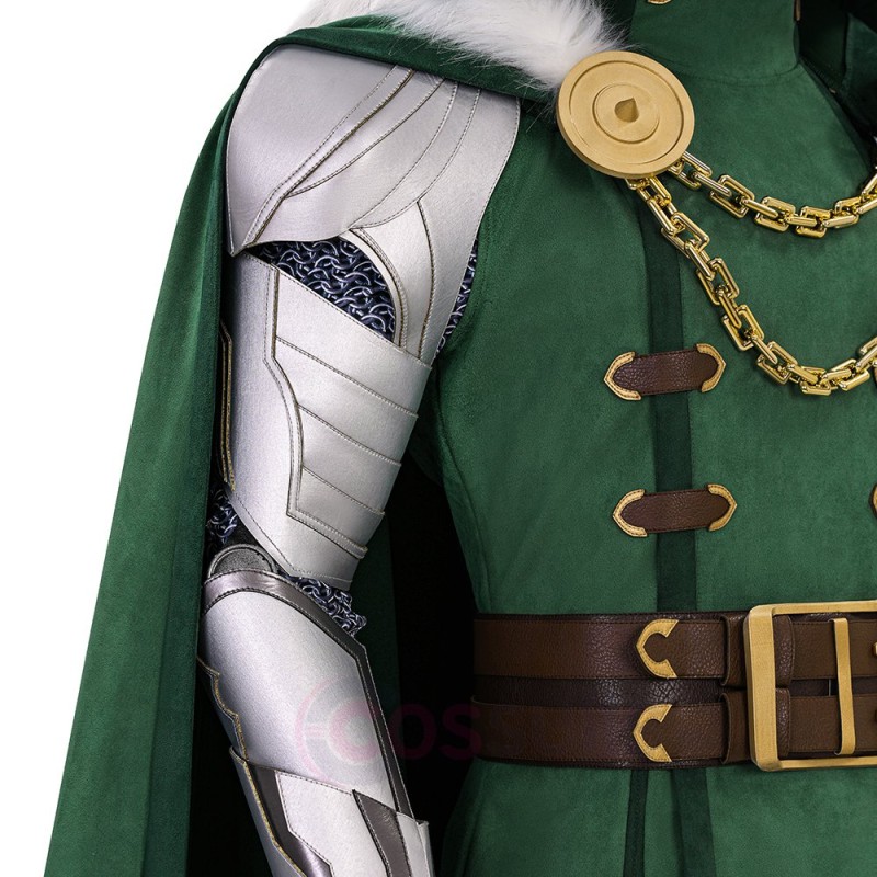 Marvel Doctor Doom Victor von Doom Cosplay Costume Halloween Suits ...