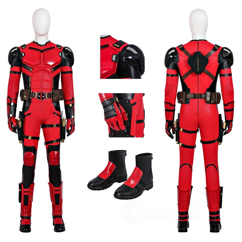 Deadpool 3 Samurai Cosplay Costume For Halloween - CosSuits