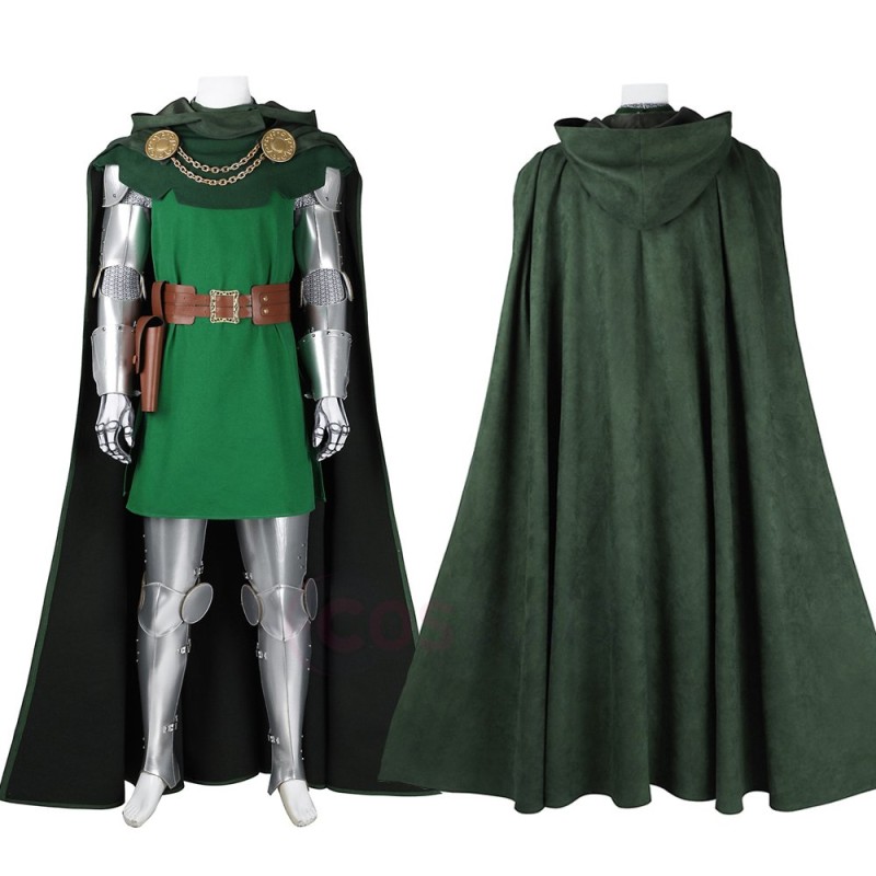Fantastic Four Doctor Doom Cosplay Costume Version 2 Halloween Suit ...