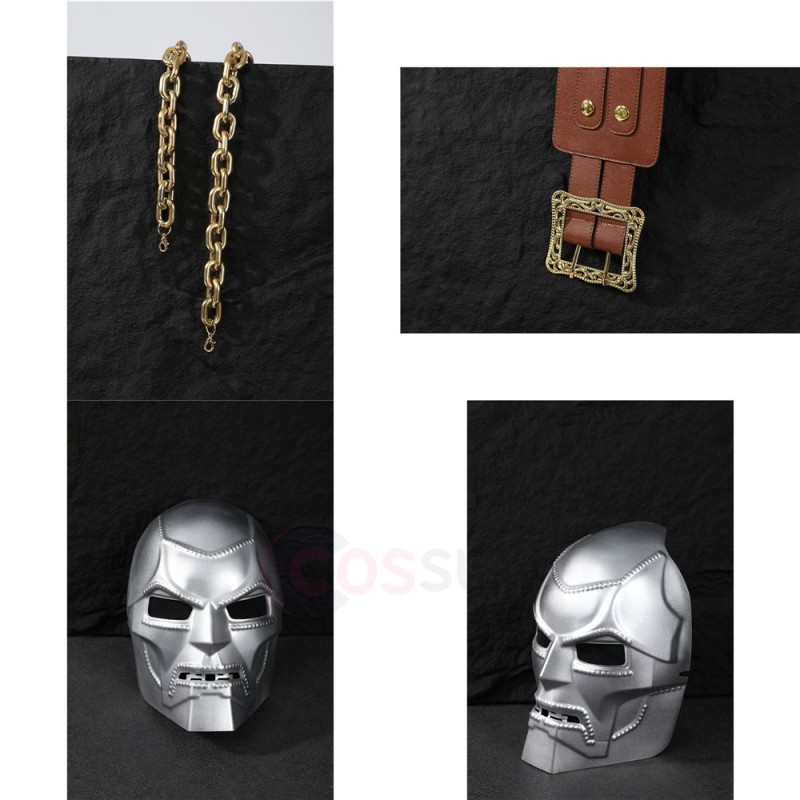 Fantastic Four Doctor Doom Cosplay Costume Version 2 Halloween Suit ...