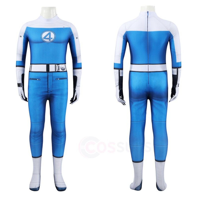 Human Torch Kid Bodysuit Cosplay Costume Johnny Storm The Fantastic ...