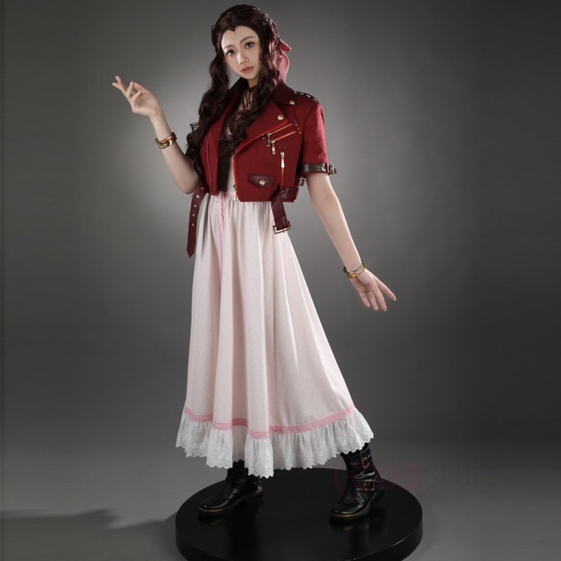 Final Fantasy VII Rebirth Cosplay Costume Aerith Gainsborough Cosplay ...