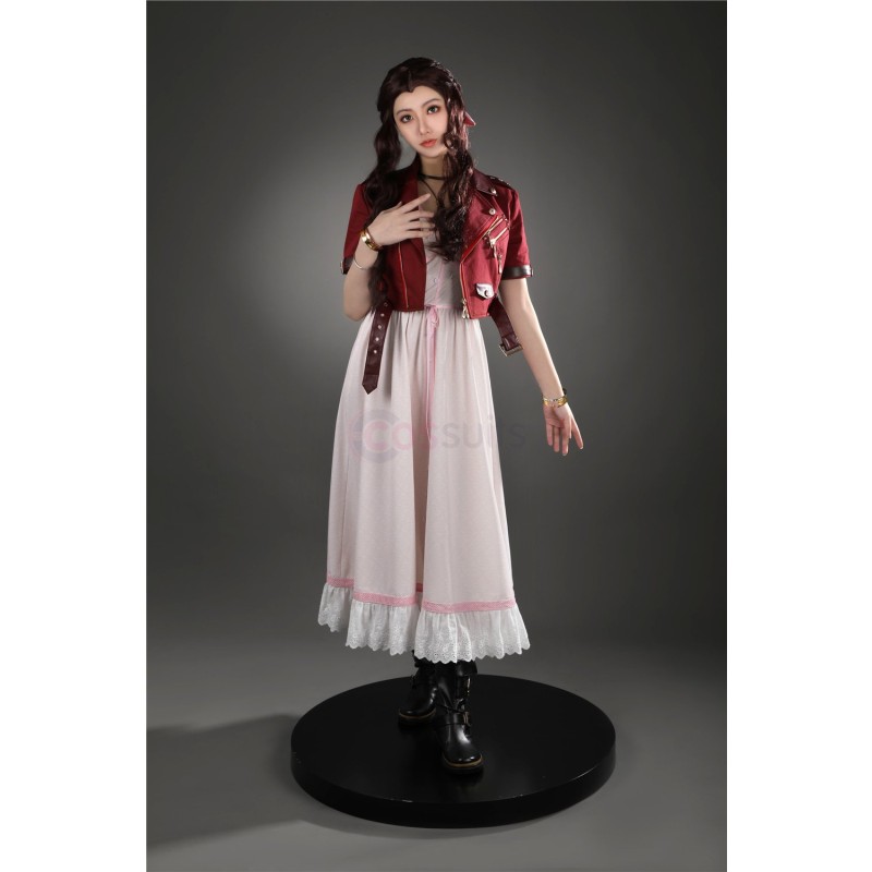 Final Fantasy VII Rebirth Cosplay Costume Aerith Gainsborough Cosplay ...