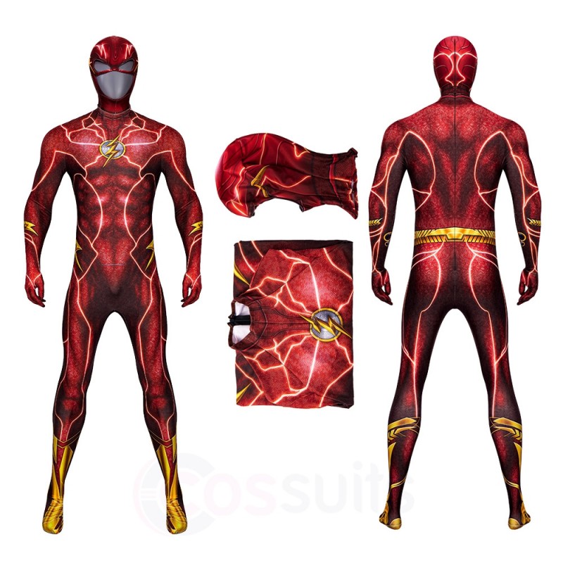 Halloween FP Barry Allen Red Cosplay Costume - CosSuits